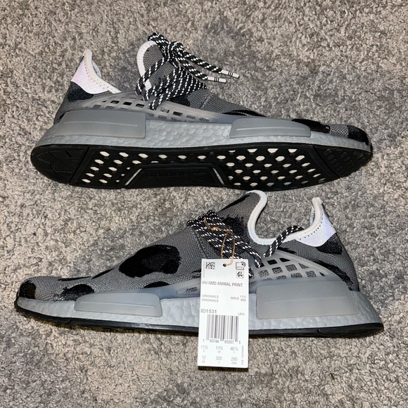adidas | Shoes | 5 Adidas Nmd Human Race X Pharrell Animal Print Ash ...